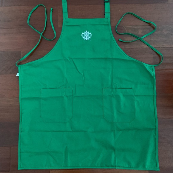 Starbucks | Kitchen | New Starbucks Green Mermaid Logo Barista Apron ...